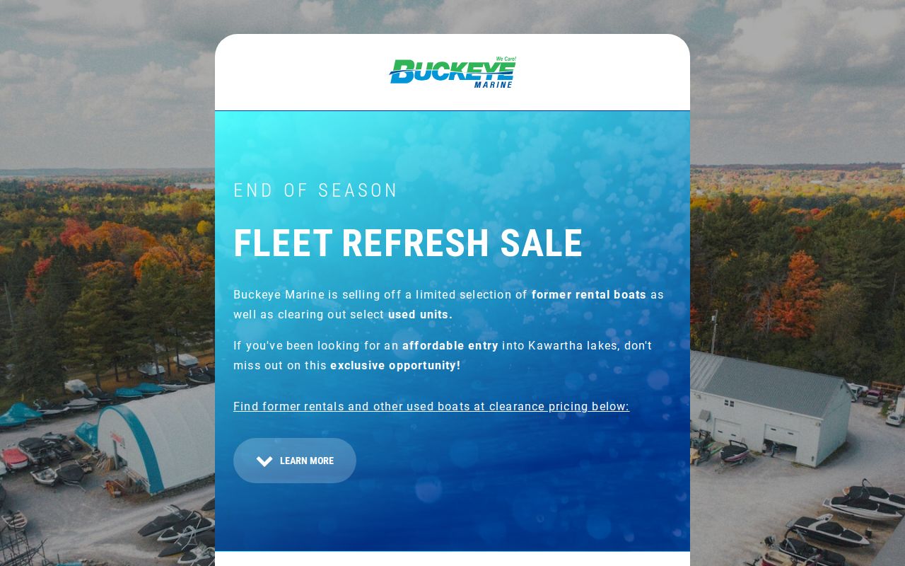Buckeye Fleet Refresh Sale